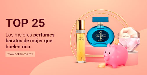 Top 25: Los mejores perfumes baratos de mujer que huelen rico